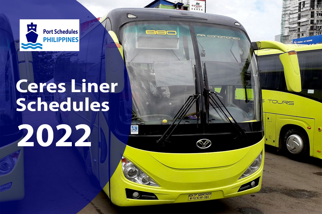 Ceres Liner Bus Complete Schedules for 2022