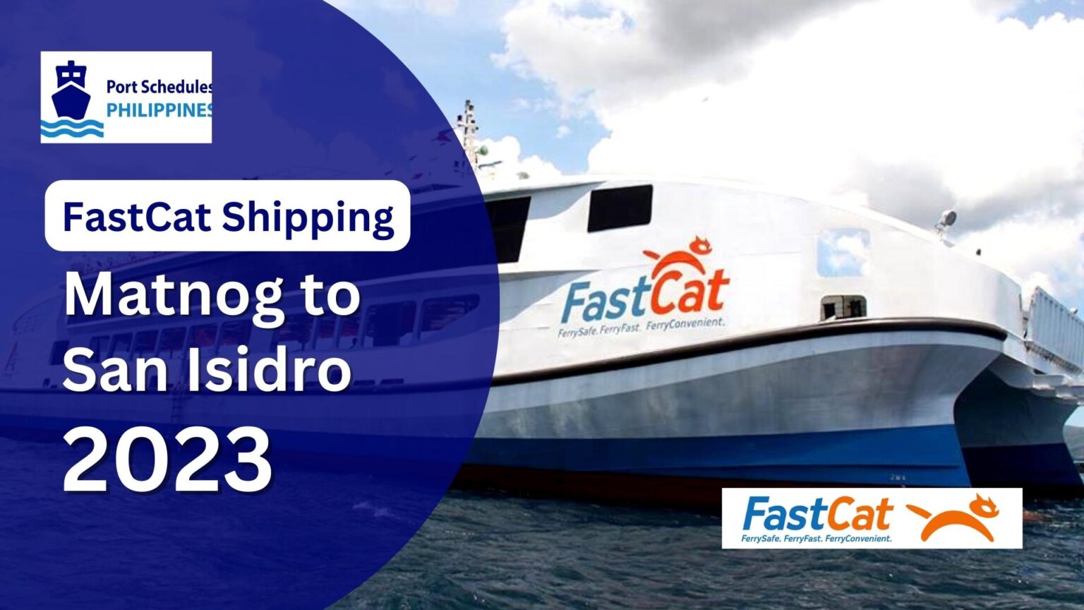 FastCat Schedules and Complete Travel Requirements 2023