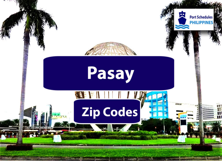 Pasay Zip Codes – A complete List of Pasay Zip Codes.