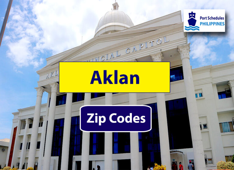 Aklan Zip Codes – A complete List of Aklan Zip Codes.
